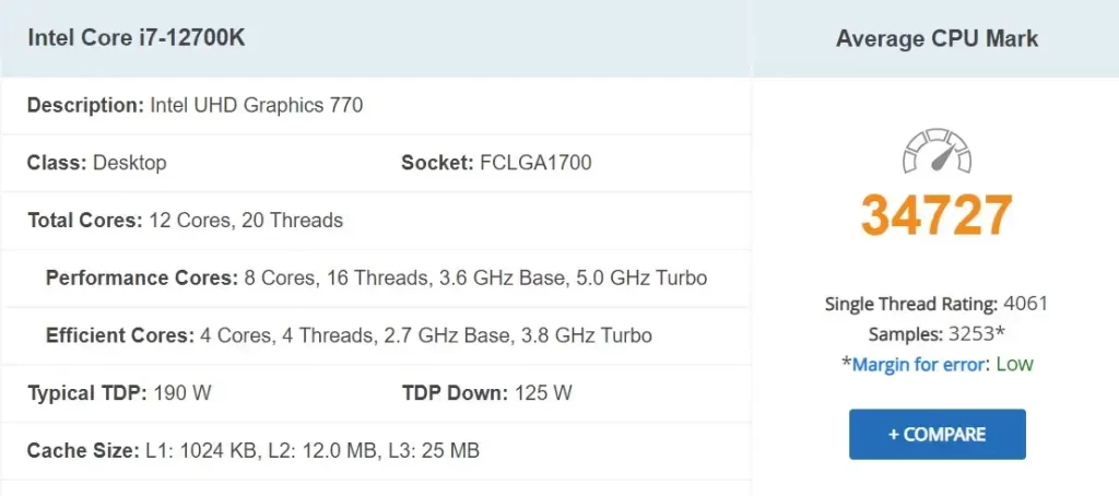 Intel i7-12700K vs Ryzen 7 5800X3D | Hardware Configuration
